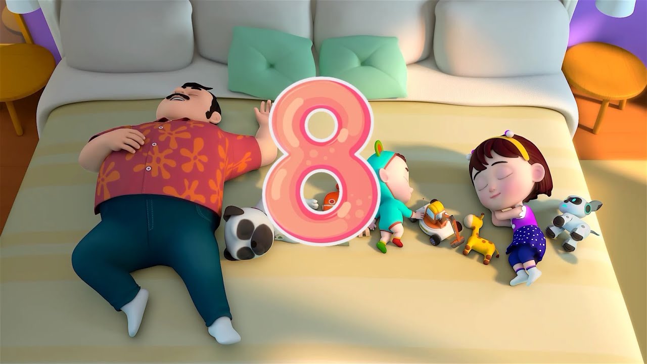 Ten In The Bed | Numbers Song | Learn Counting | Best English Songs ...