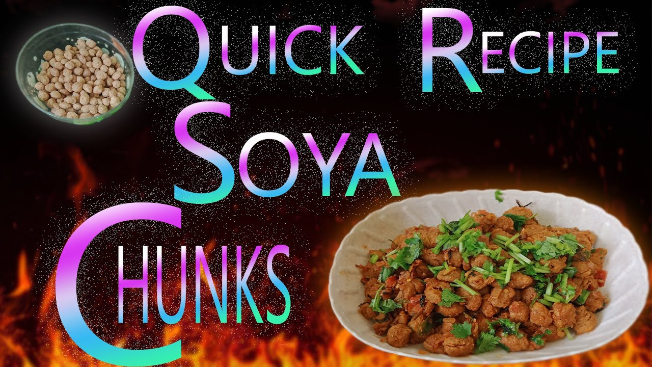 How to make meal maker | Soya chunks recipe | soya side dish. - YouTube