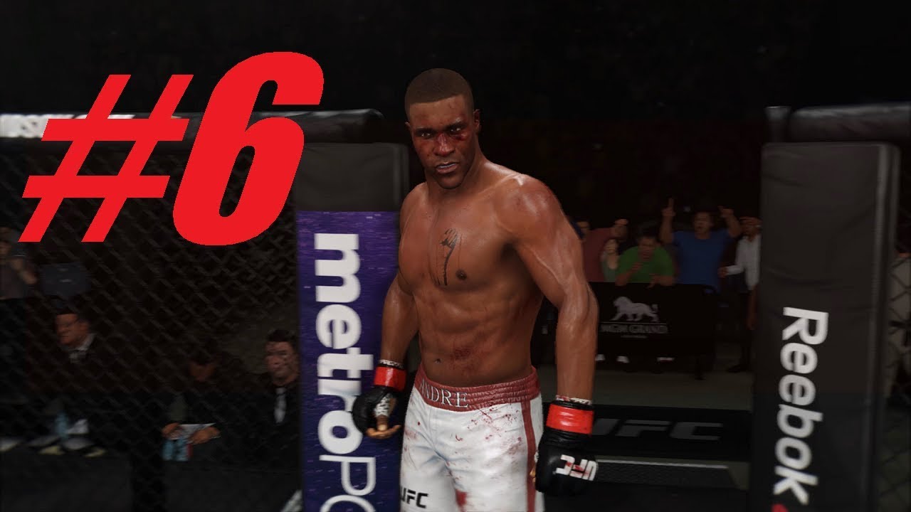 Most Knockdowns In One Fight: Andre Bishop UFC 3 Career Mode Part 6 ...