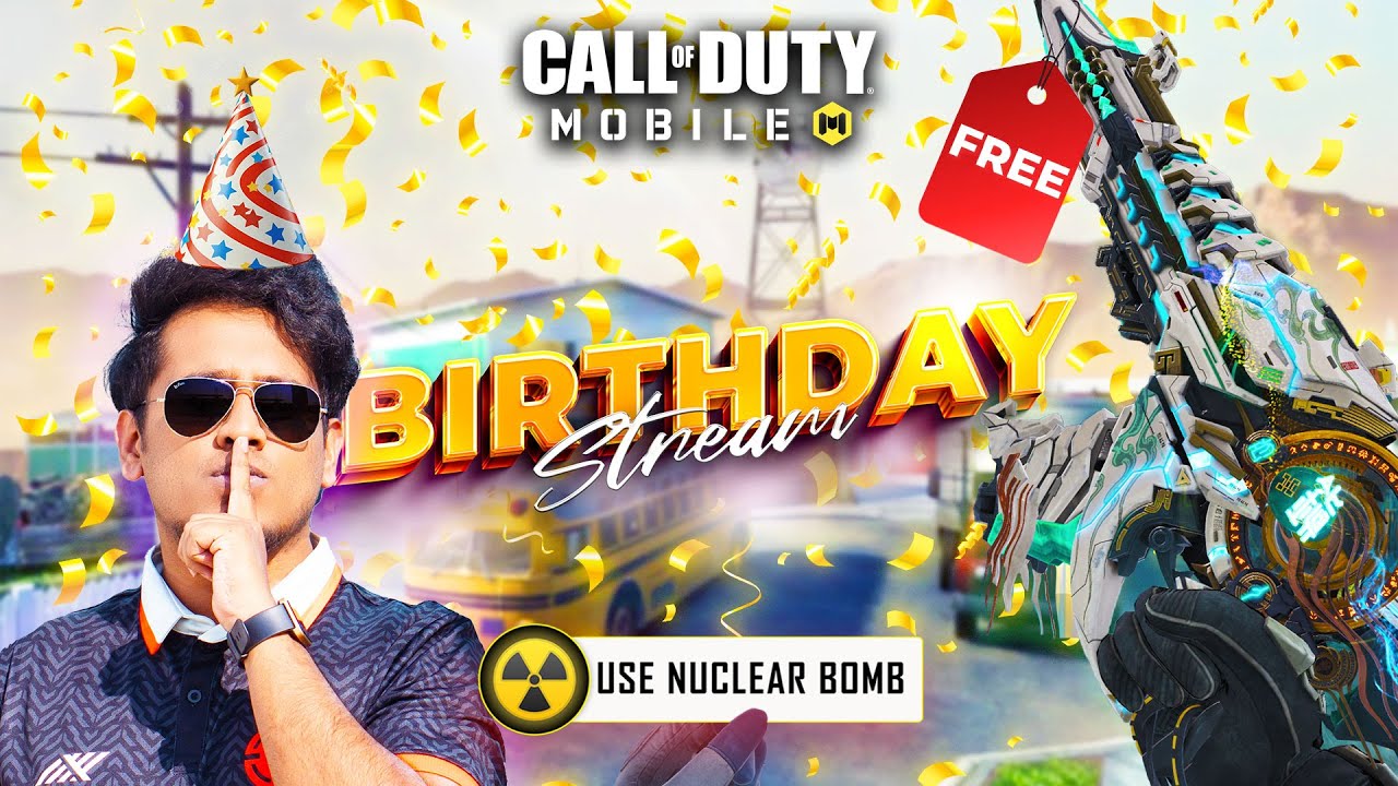 🔴LIVE: Birthday Call of Duty: Mobile Stream! Can I get a Nuke with any gun today? #CODM #shorts ...