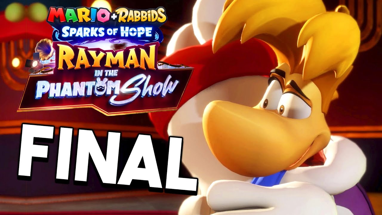 ¡ADIÓS RAYMAN! | Mario + Rabbids Sparks of Hope Rayman in the Phantom ...