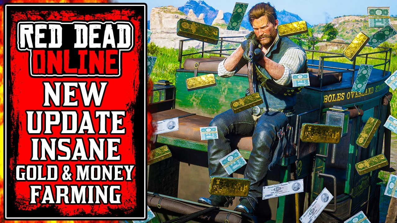 The NEW Red Dead Online UPDATE Has AMAZING GOLD & Money Farming Methods ...
