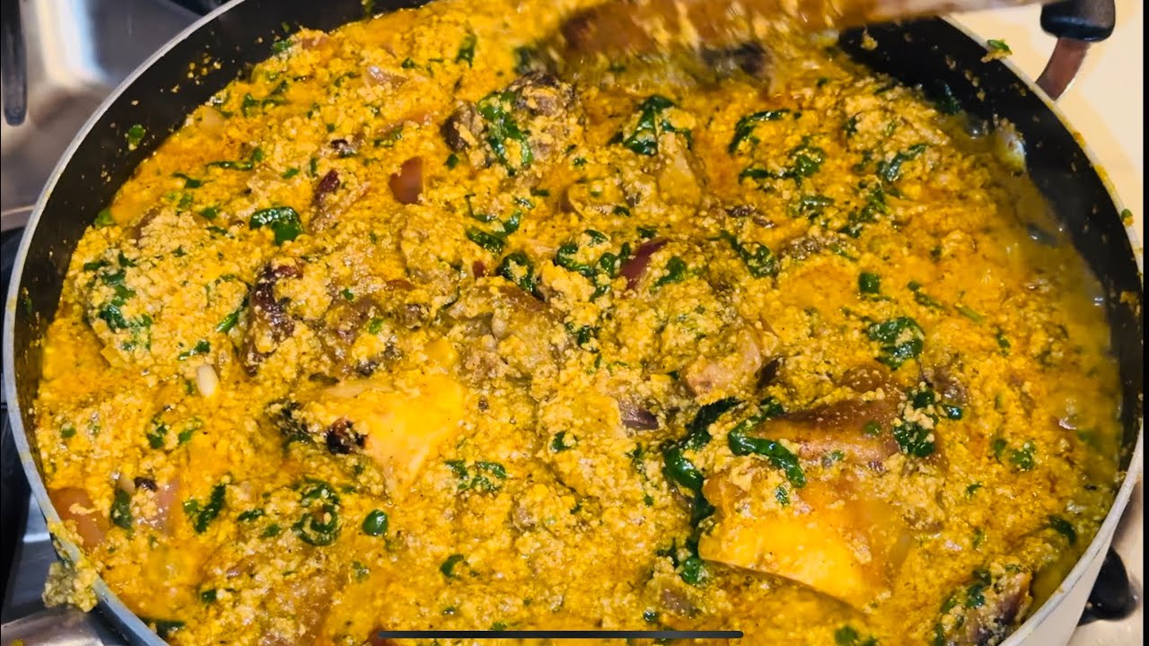 How To Make The Best Nigerian Egusi Soup Egusi Soup Recipe None