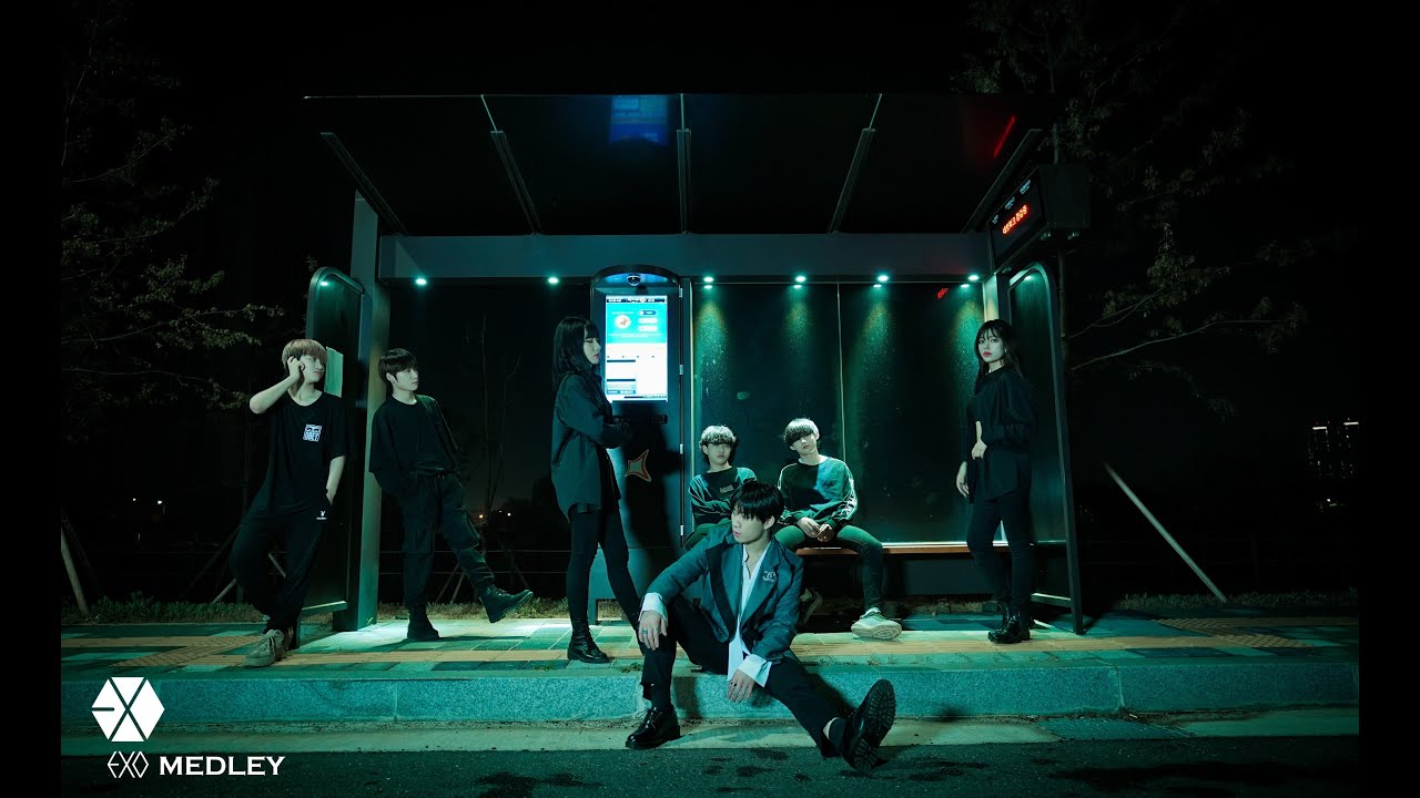 변현민 엑소 - 댄스 메들리 EXO - DANCE MEDLEY (with. 4x4 dance studio) - YouTube