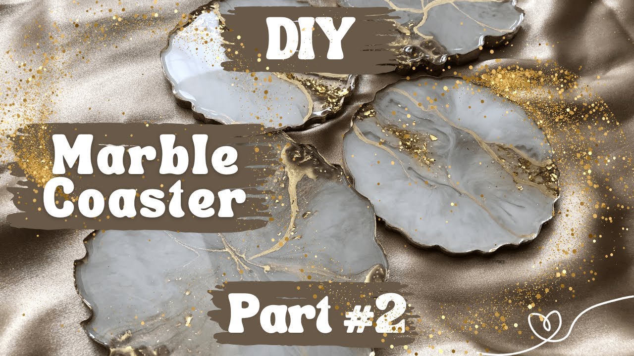 DIY Resin Coasters with Marble Technique | Part 2: Advanced Tips ...