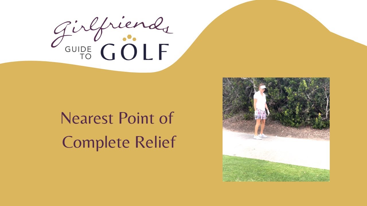 Nearest Point of Complete Relief From a Cart Path - YouTube