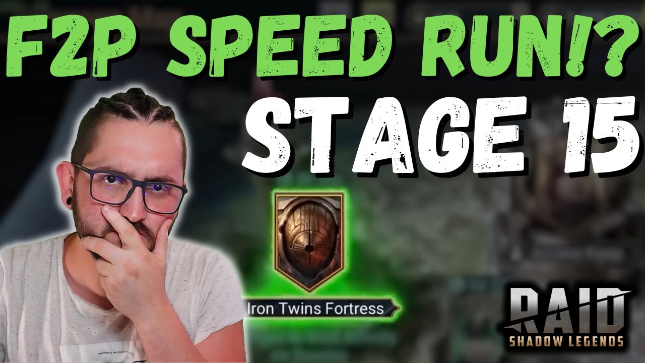 💥 Iron Twins Speed Run With F2P Champions 💥 | RAID SHADOW LEGENDS - YouTube
