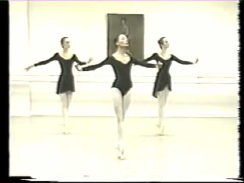 Sus-sous на пальцах. Classical Ballet Lesson. - YouTube