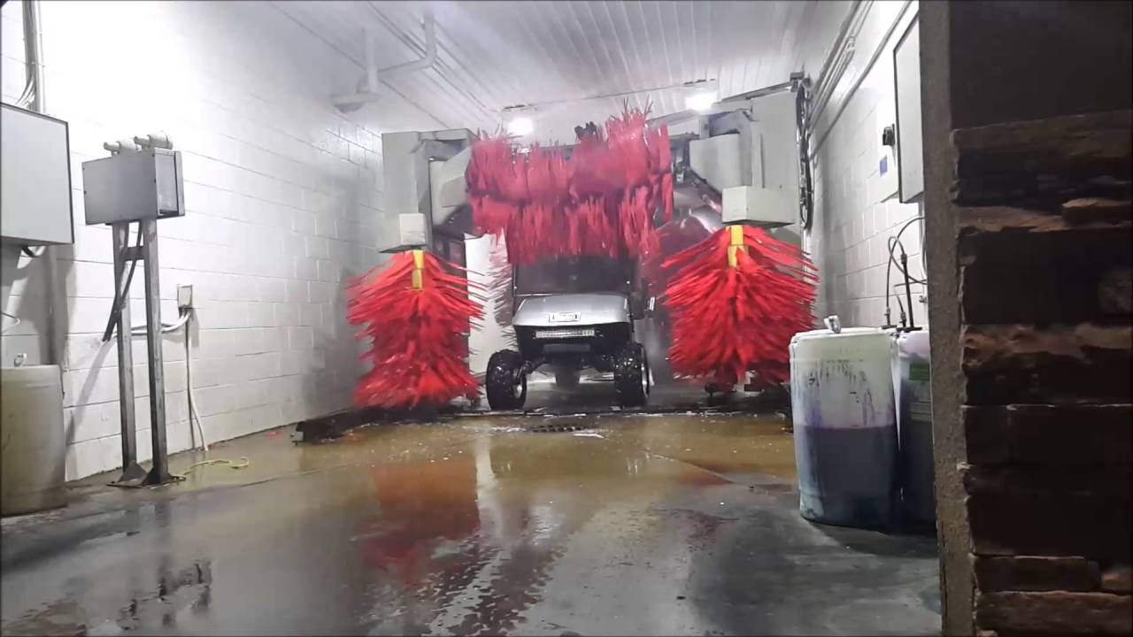 Golf Cart Car Wash 2 - YouTube