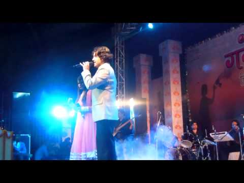 Daawat-e-ishq live with Javed Ali by Divya Srivastava at Ganga Mahotsav