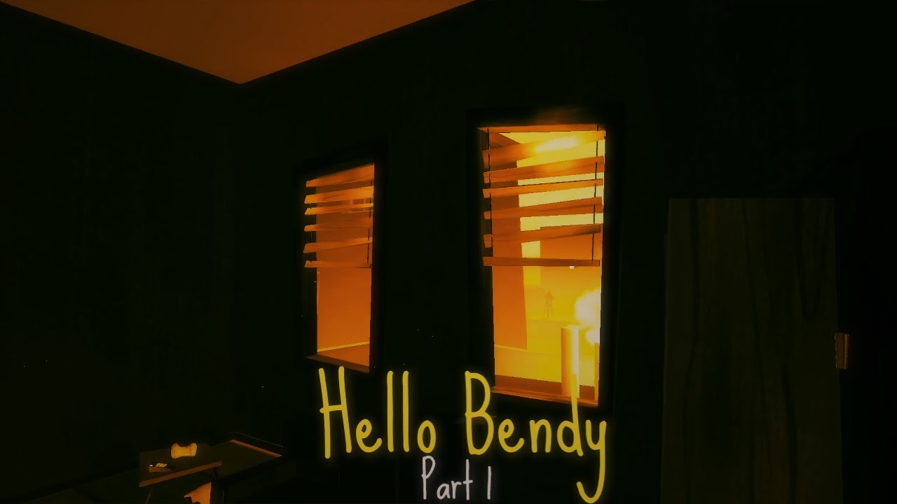 Hello Bendy Part 1 - Hello Neighbor Beta 3 (13+) #helloneighbor #bendy ...