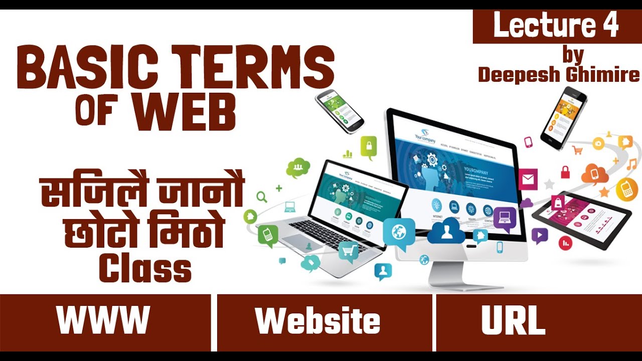 Basic Terms of Web Technology || Definition || Introduction || Shortcut ...