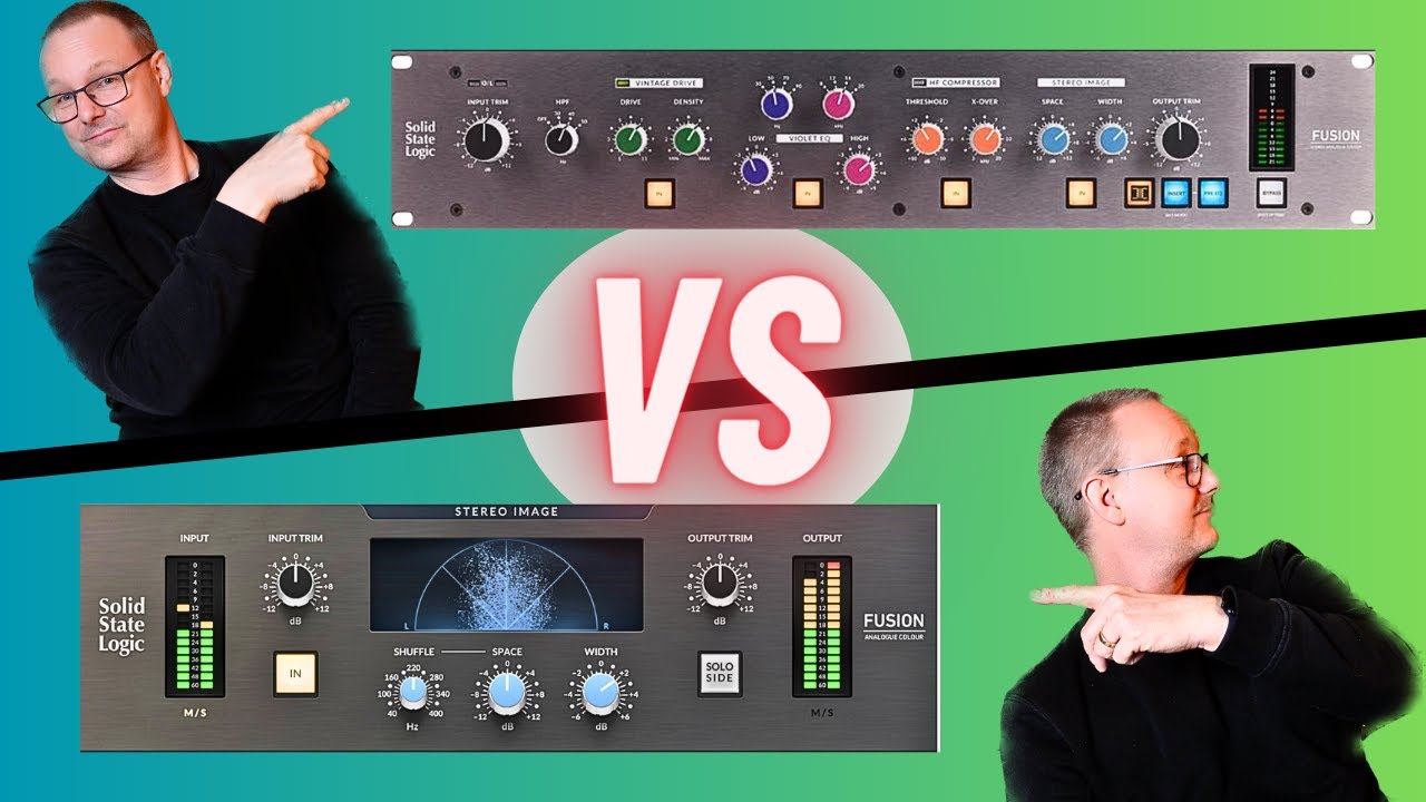 SSL Fusion: Hardware VS Plugins for Mastering - YouTube