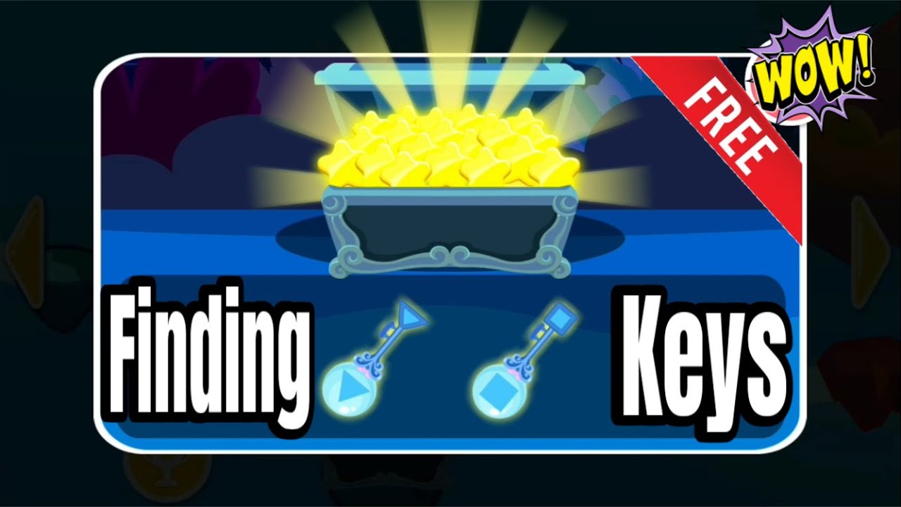 Finding the keys/opening all seven boxes and getting free stars/jewel ...