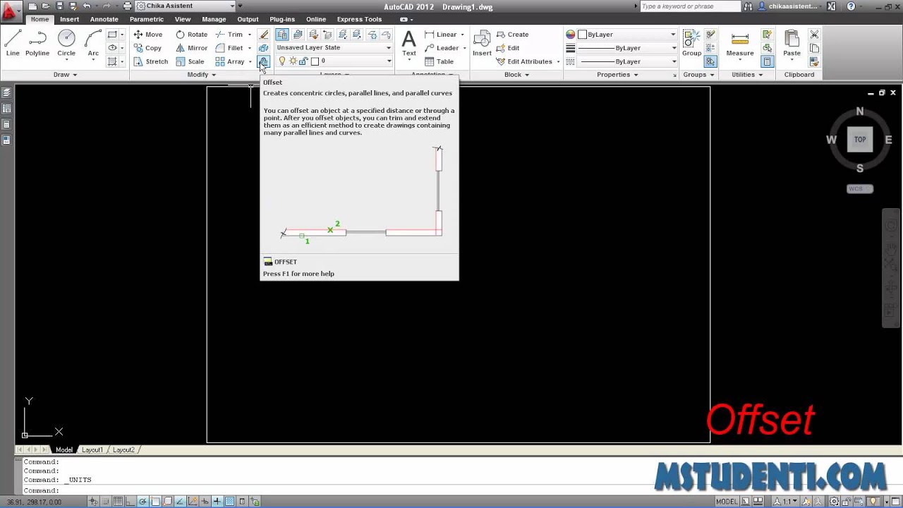 16. AutoCAD 2012 TS - Layer Control - chikaasistent.com - YouTube