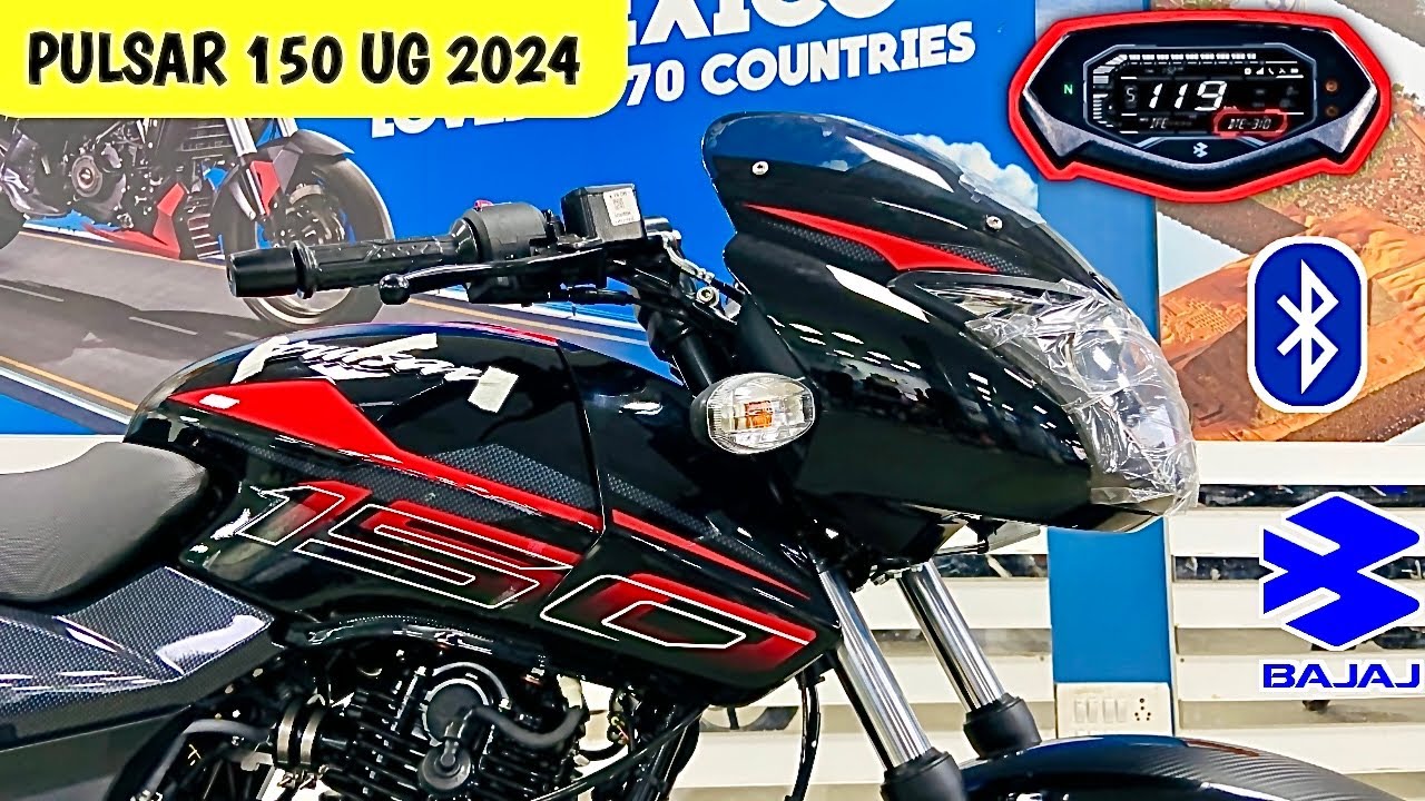 Bajaj Pulsar 150 New Model 2024 | New Graphics Pulsar 150 | Digital ...