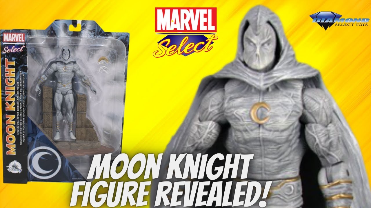 Marvel Select Moon Knight Figure Revealed!! - YouTube