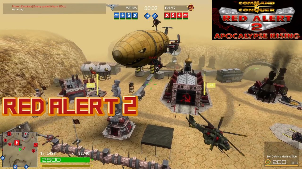 РЕД АЛЕРТ 2 ТЕПЕРЬ BATTLEFIELD!!! - RED ALERT 2 APOCALYPSE RISING - YouTube