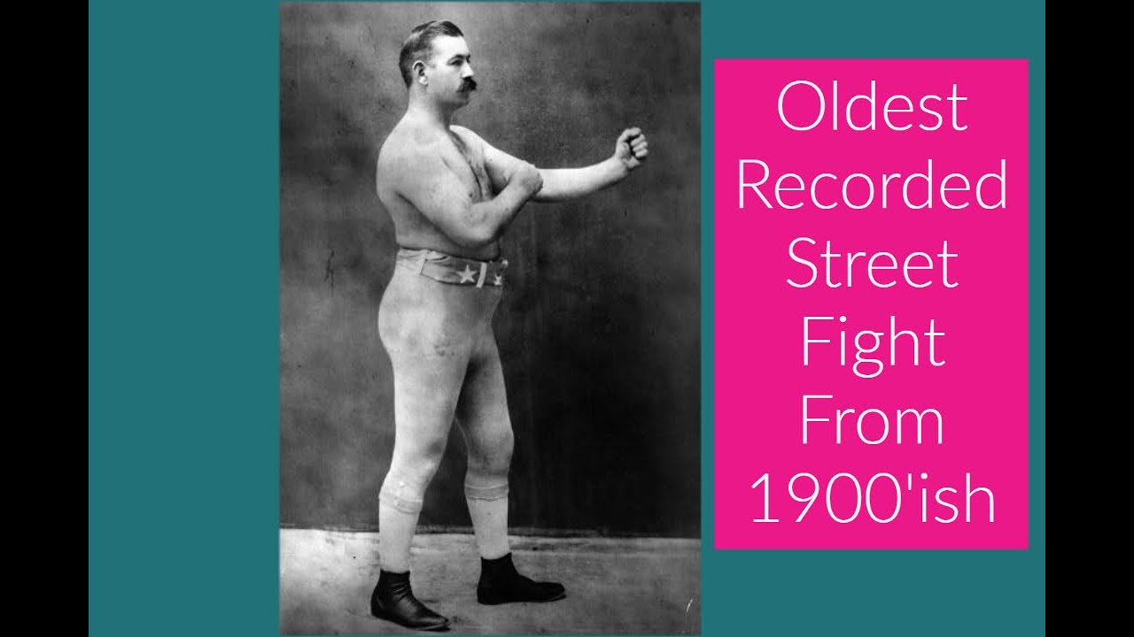Oldest street fight ever recorded? Two guys go WorldStar in footage ...