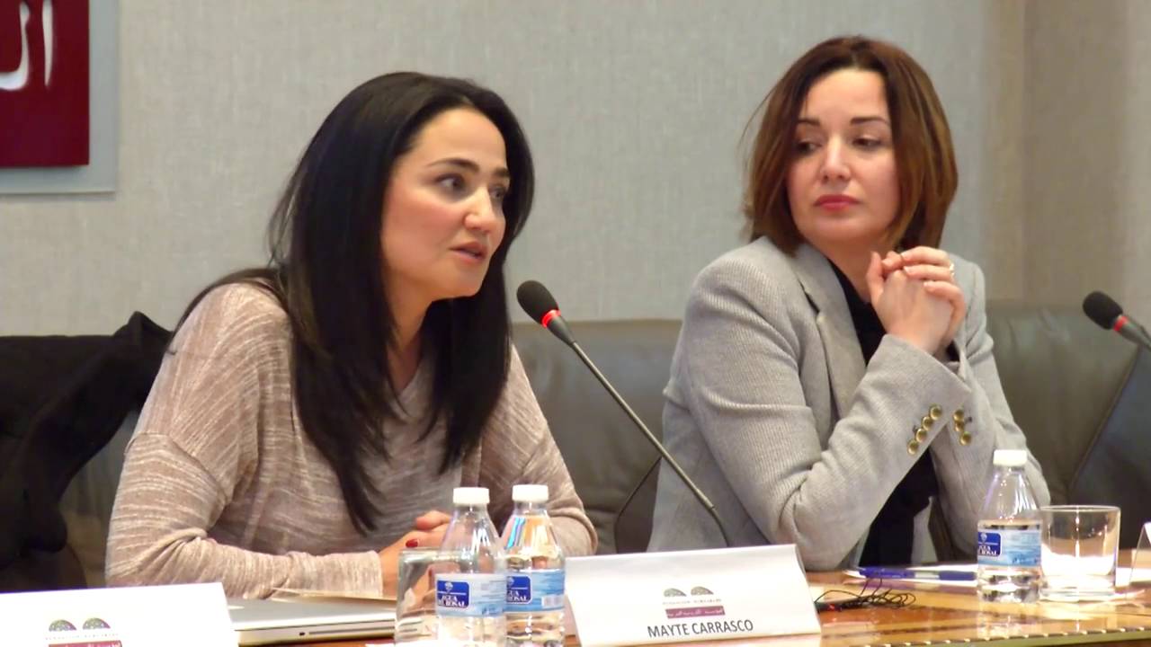 Entrevista a la periodista Mayte Carrasco Fundación Euroára - YouTube