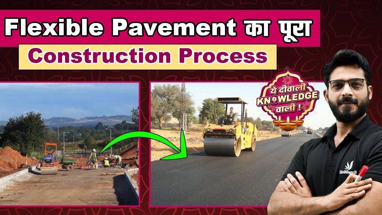 Complete Guide to Construction Process of Flexible Pavement | Tips ...