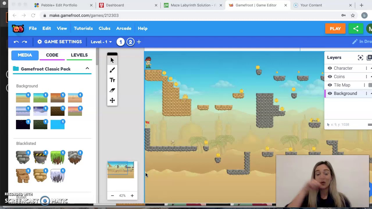 Gamefroot tutorial - YouTube