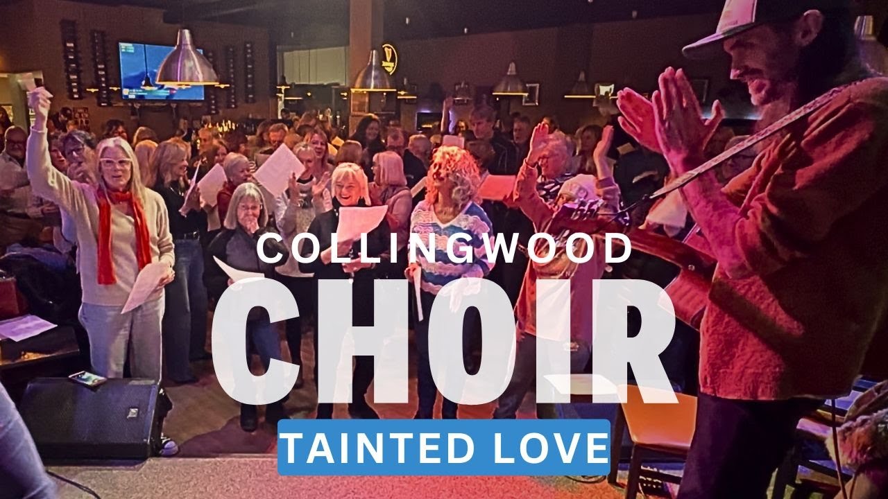 Collingwood Pub Choir Sings "Tainted Love" - YouTube