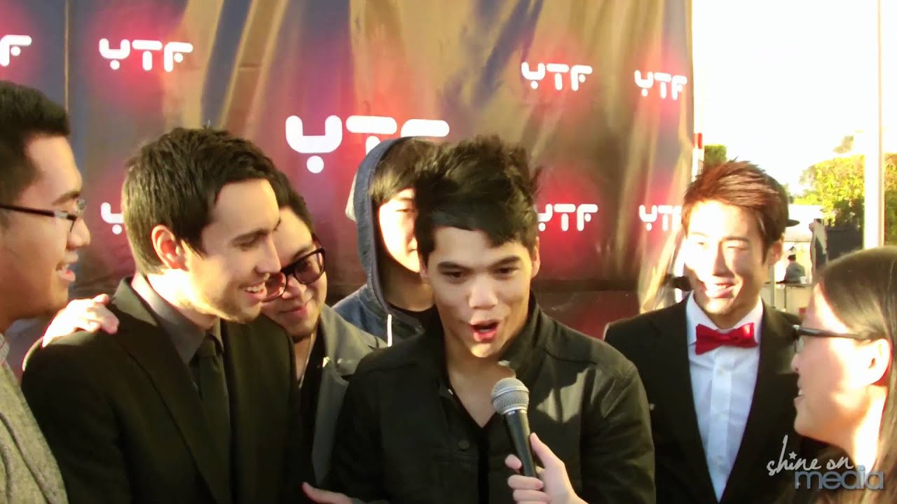 YTF Crew Interview - Anaheim - Ryan Higa KevJumba Chester See D-Trix ...