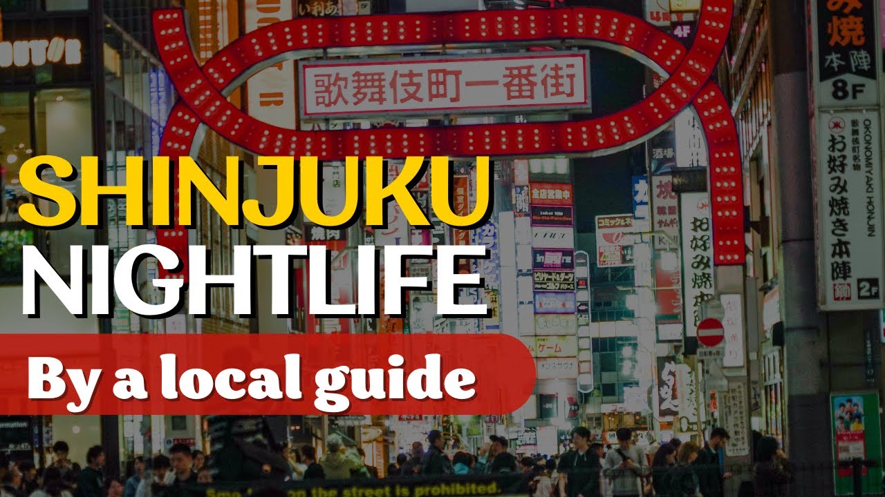 How to Enjoy Shinjuku Nightlife with a Local - YouTube