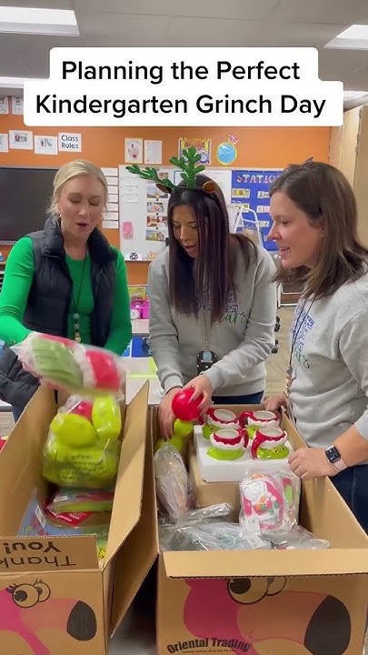 Plan a Perfect Grinch Day Teaching Kindness! #kindergartenteacher - YouTube