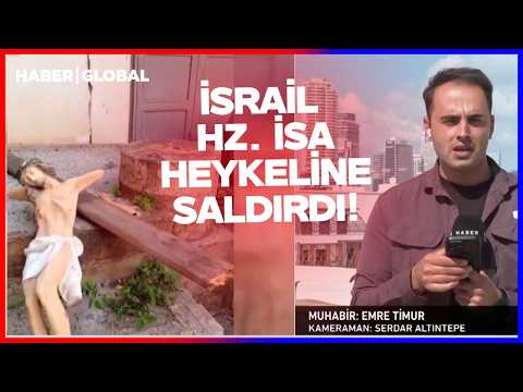 İSRAİL ŞİMDİ DE HZ.  İSA HEYKELİNİ HEDEF ALDI! Netanyahu Durmuyor