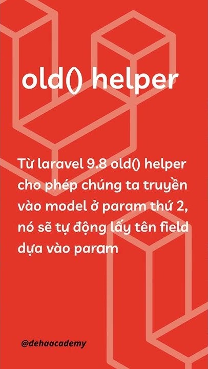 Laravel 9 Tip - old() helper - YouTube