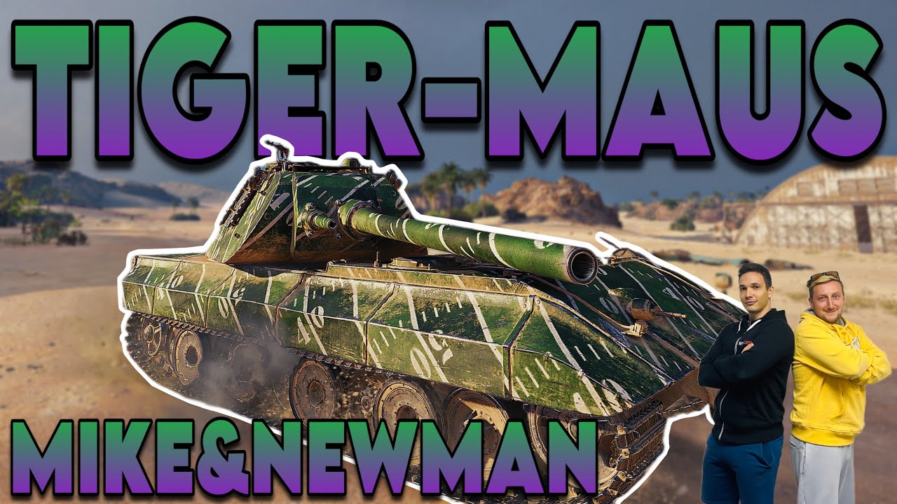 World od Tanks/ Komentovaný replay/ Tiger-Maus - YouTube