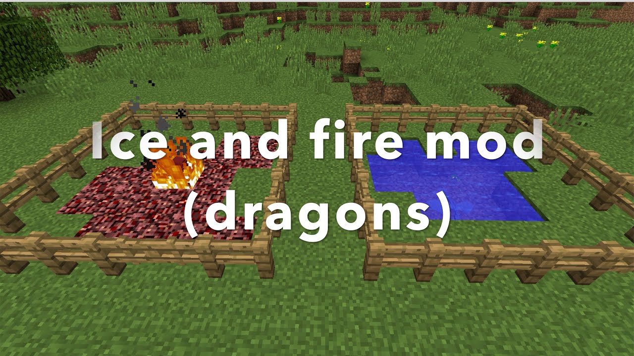 Ice and Fire Mod review (Dragons) - YouTube