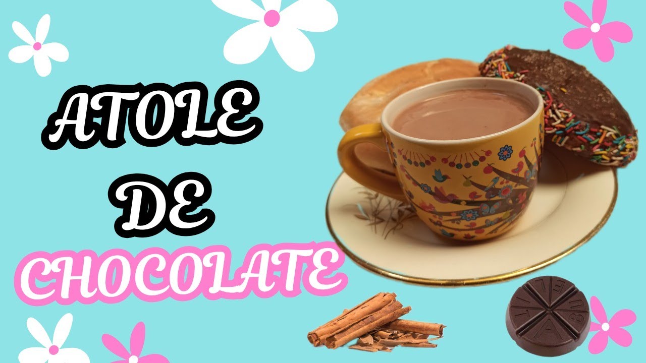 Cómo hacer atole de chocolate con maizena - YouTube