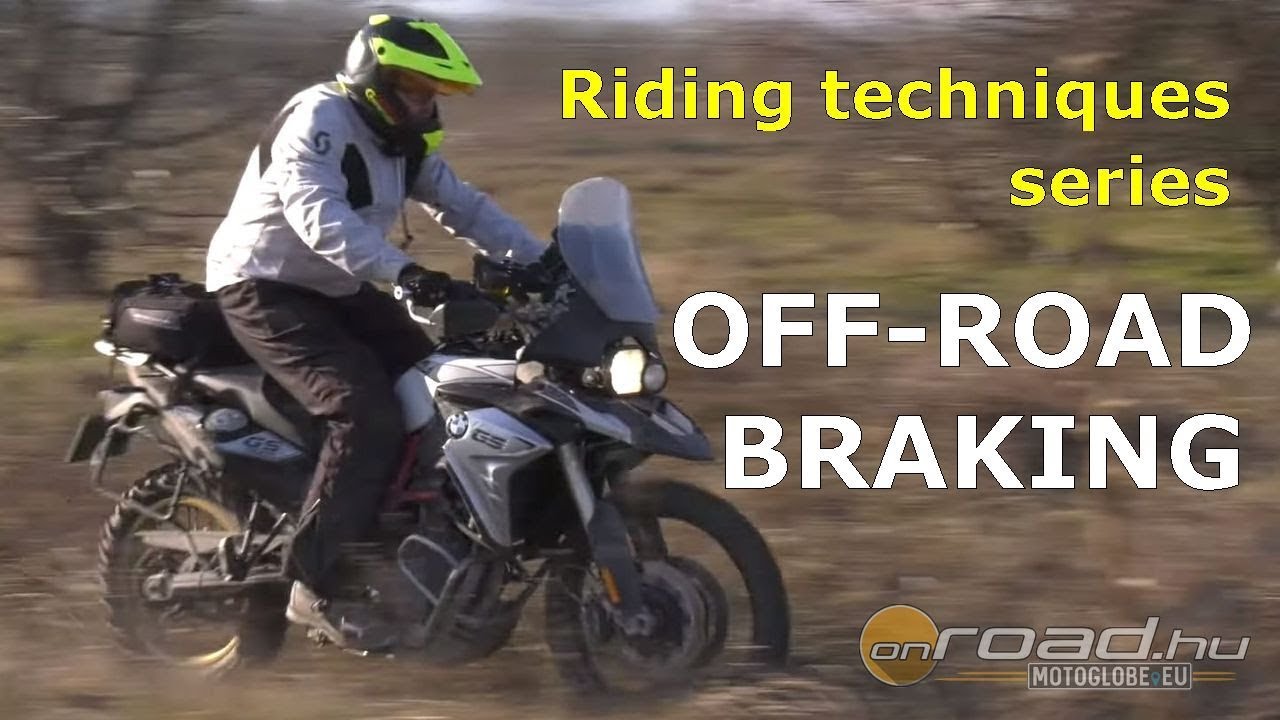 Rider techniques, part 25: How to brake when riding off-road? - Onroad ...