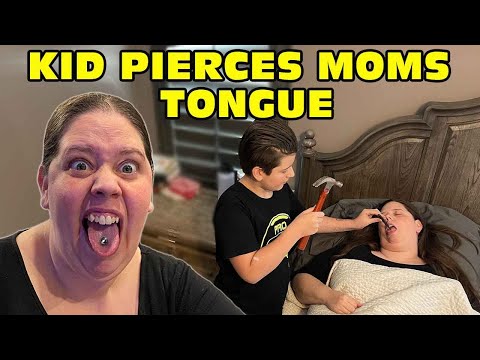 Kid Temper Tantrum Pierce Mom's Tongue With Dad's Tools While She's Taking A Nap! [Original]