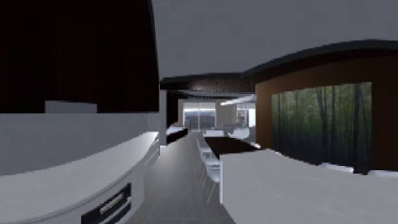 VR interior rendering test - YouTube