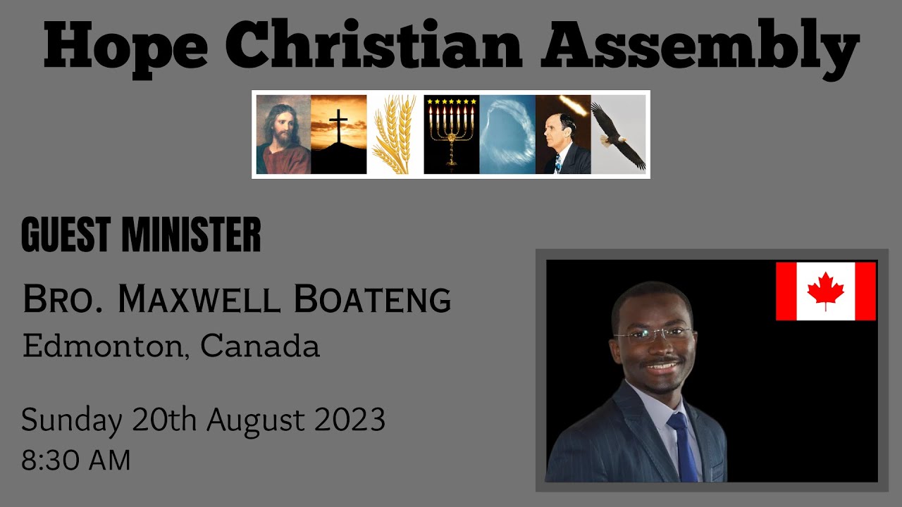 [Satan Can't Stop Your Music] Bro Maxwell Boateng | Edmonton Canada ...