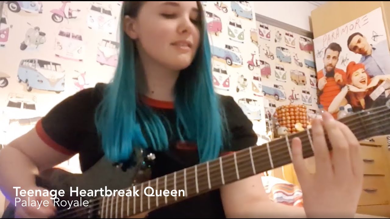 Palaye Royale - Teenage Heartbreak Queen guitar cover - YouTube