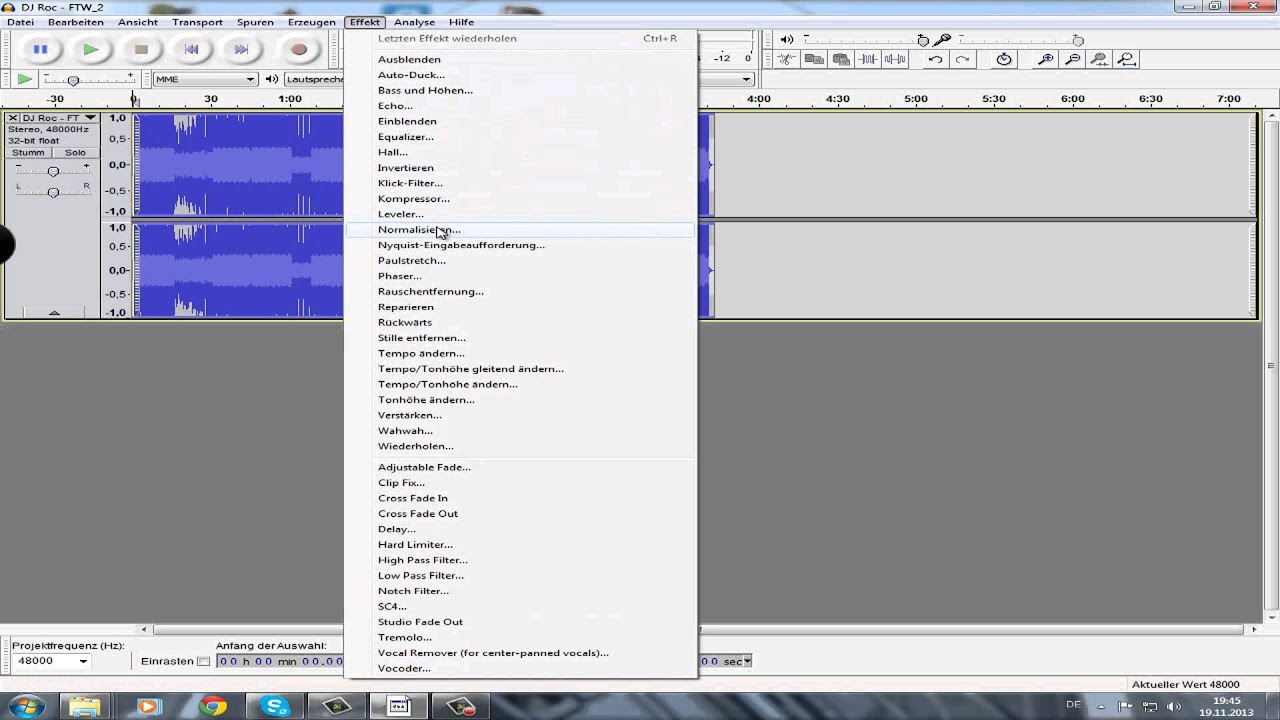 [How To] Wie mache ich einen Bass Boost mit AudaCity - YouTube