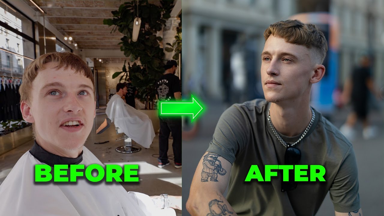 Giving a STRANGER a FREE model MAKEOVER and doing a photoshoot - YouTube