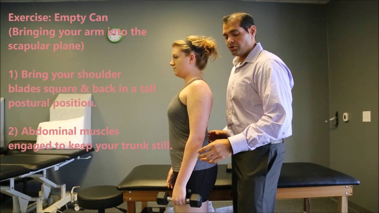 Thrower's 10 Exercise Program: Empty Can - YouTube