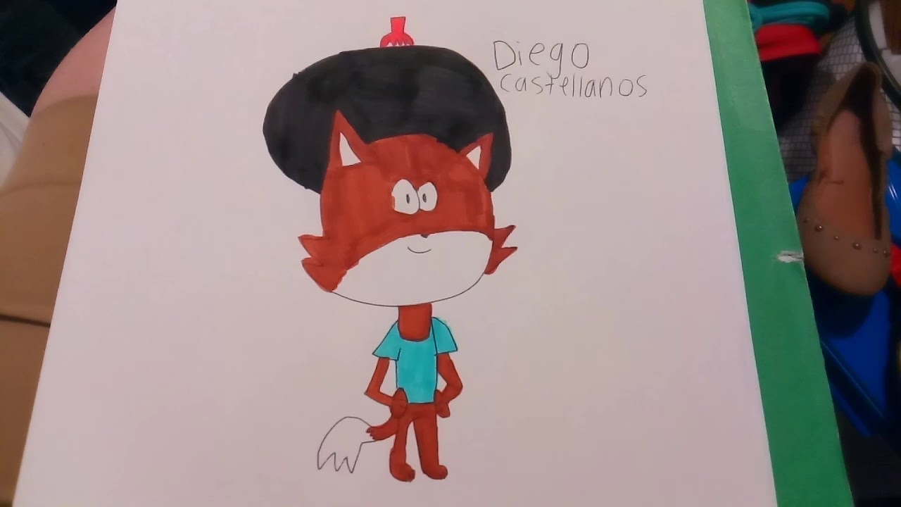 Diego castellanos as a top cat character - YouTube