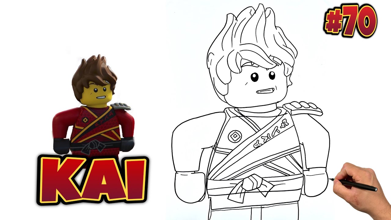 How To Draw KAI | Ninjago #ninjagokai #ninjagodragonsrising - YouTube