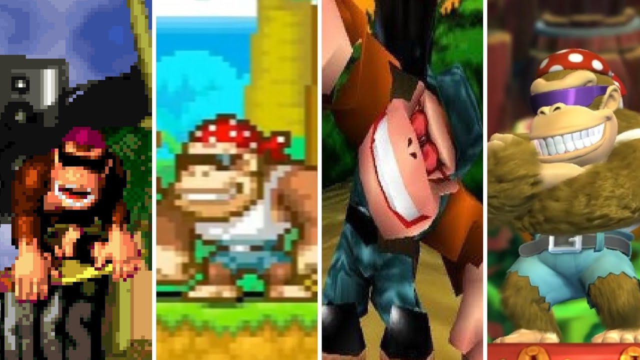 Evolution of Funky Kong (1994-2022) - YouTube