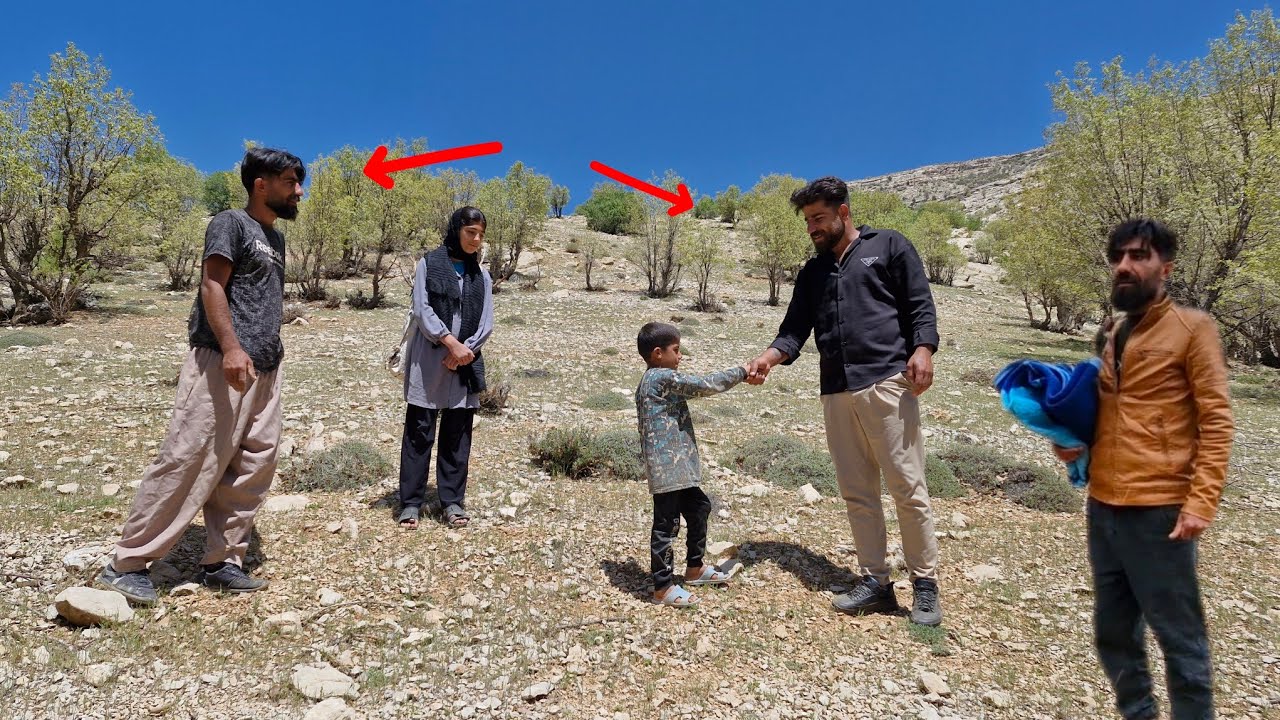 *Amir and Mehdi: Meet Amir and Mehdi with two tribal children in the ...