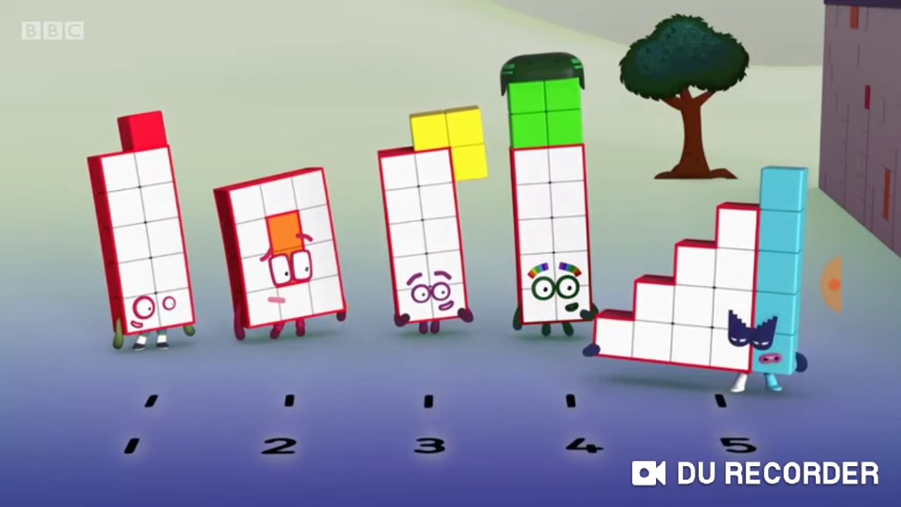 Numberblocks On Your Head (Ignore The Ending) - YouTube