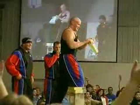 Power Team - Phone Books - YouTube