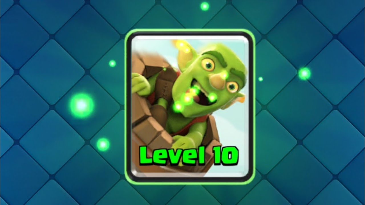 Power Of Lvl 10 Goblin Barrel in Clash Royale. - YouTube